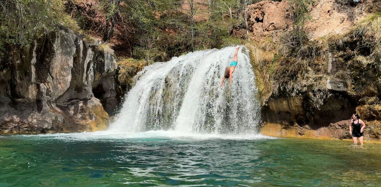 Fossil Creek Waterfall: Is this the BEST Waterfall in Arizona?