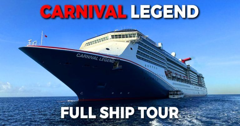 Carnival Legend Cruise Ship Review Full Tour